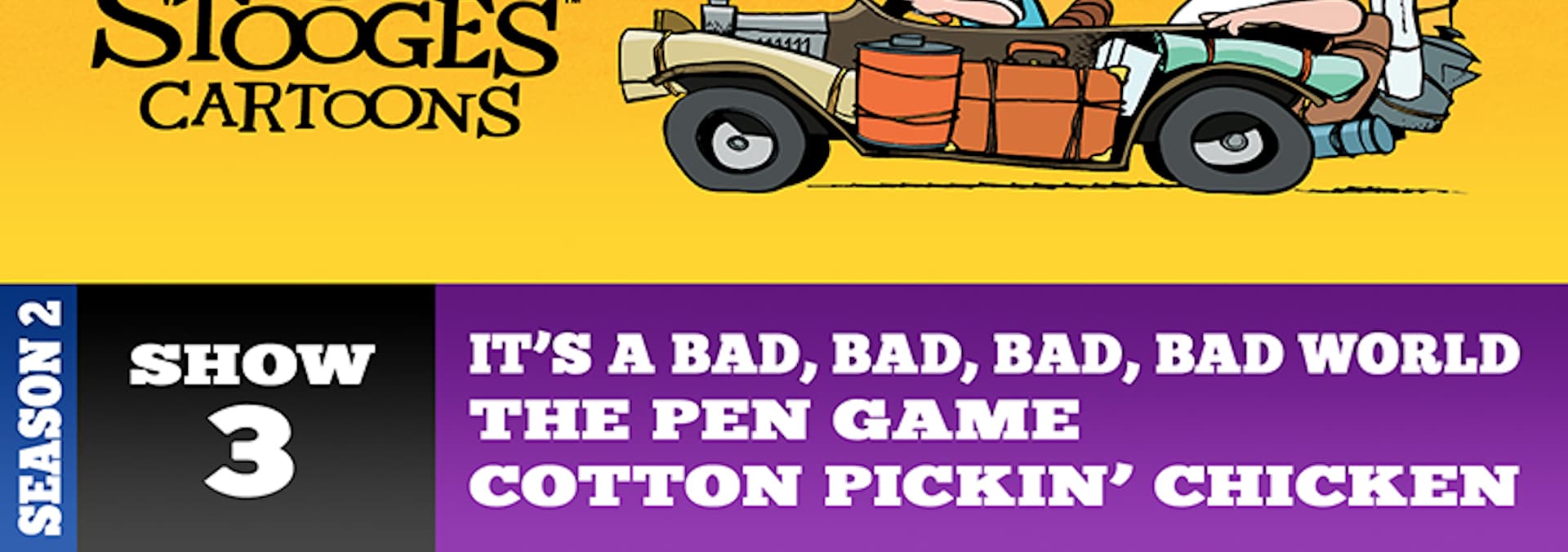 Watch The Three Stooges Cartoons S02:E03 - The Three Stooges Cartoon ...