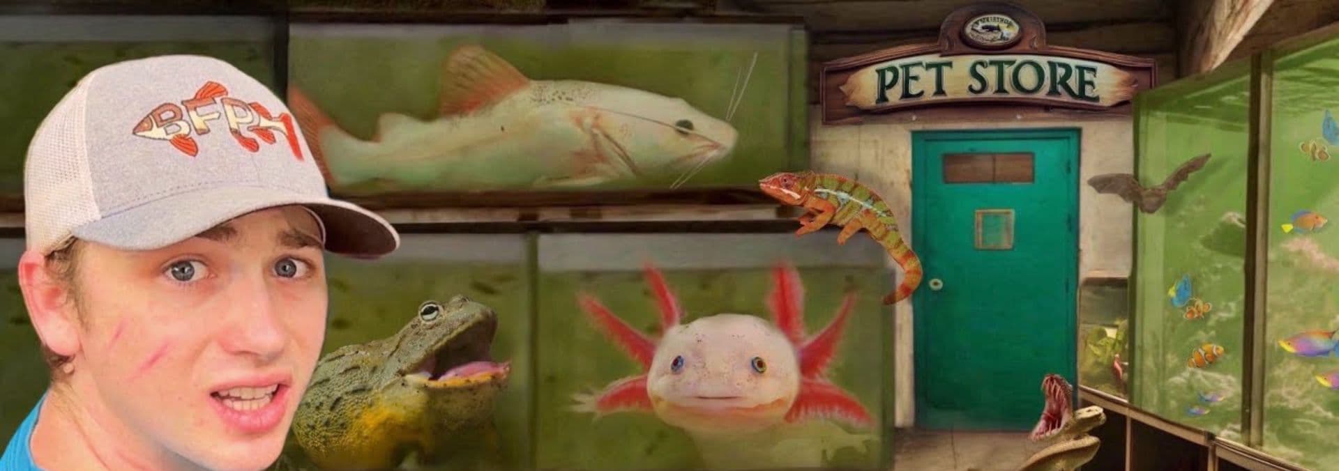 Watch Bass Fishing Productions S01:E25 - I Found an Abandoned Pet Store ...