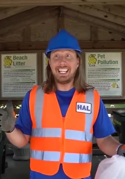 Watch Handyman Hal S02:E04 - Beach Sweeper and Recycling Truck for Kids ...