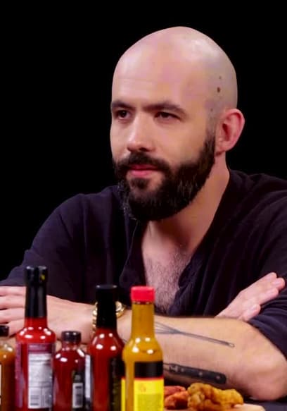 Watch Hot Ones S09:E08 - Binging With Babish Gets a Tattoo While Eating ...