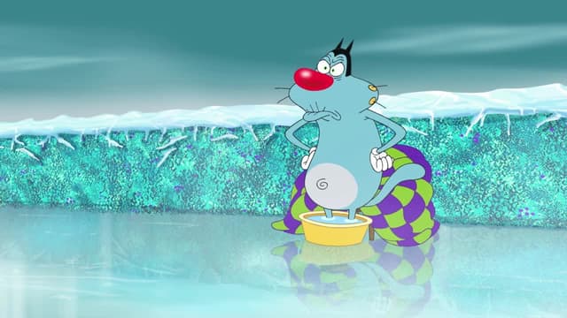 Watch Oggy and the Cockroaches S04:E07 - Journey to the Center of the ...