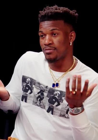 Watch Hot Ones S08:E10 - Jimmy Butler Goes Rocky Balboa on Spicy Wings ...
