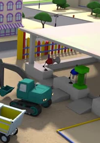 Watch Construction Squad S01:E05 - Frame a Tyrolienne for Baby Cars ...