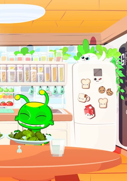 Watch Groovy the Martian S01:E01 - Veggie Power / Vegetable Song ...