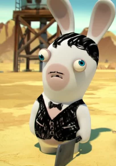 Watch Rabbids Invasion (Doblado) S02:E07 - ¡Corre, Rabbid, corre!/Mafia ...