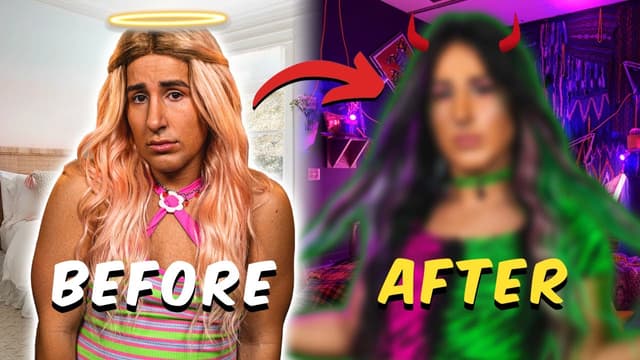 Watch Dan & Riya S03:E08 - Good Girl Turns Evil Back-to-School Makeover ...