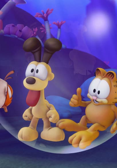 Watch The Garfield Show S01:E16 - Fish To Fry/Little Yellow Riding Hood ...