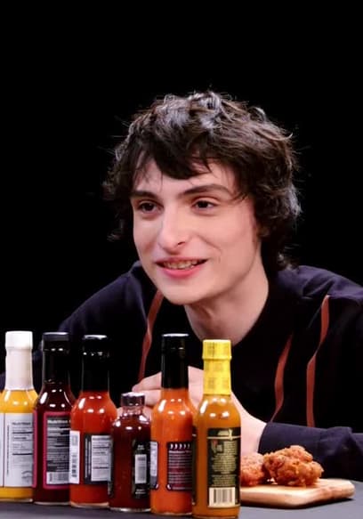 Watch Hot Ones S23:E06 - Finn Wolfhard Embraces Insanity While Eating ...