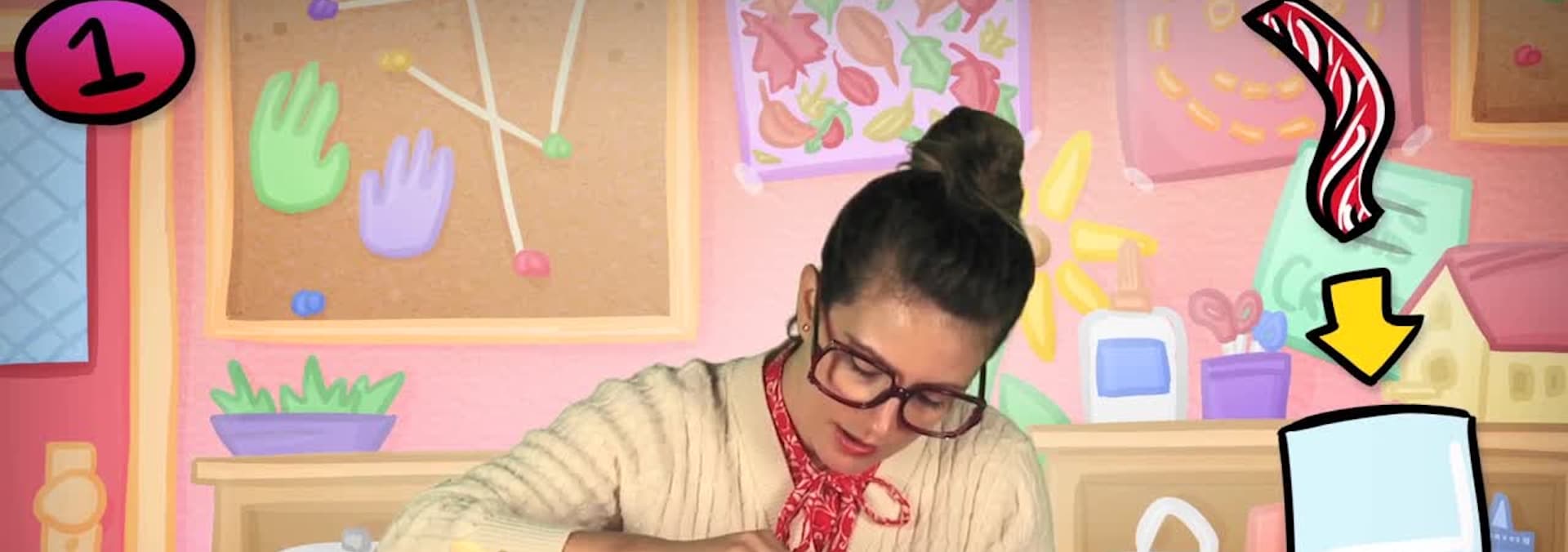 Watch Crafty Carol S03:E04 - Holiday Candy Crafts - Make a Candy ...