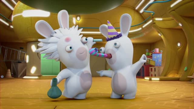 Watch Rabbids Invasion (Doblado) S04:E23 - Rabbid Getaway / the Attack ...