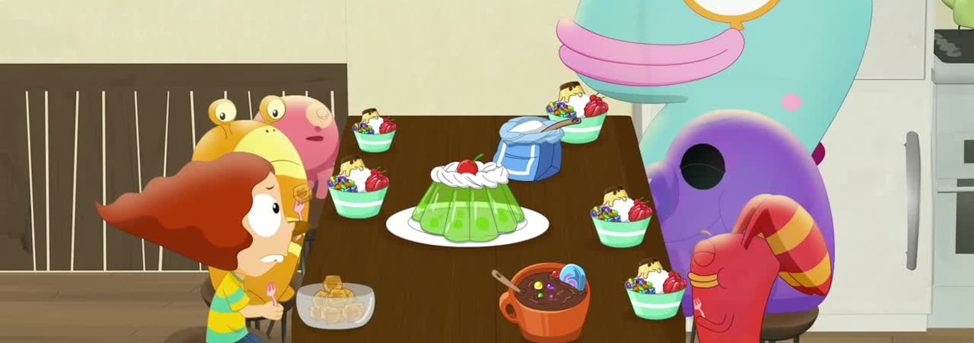 Watch Alien Family Jolly Polly S01:E25 - Andy Becomes Part of the ...