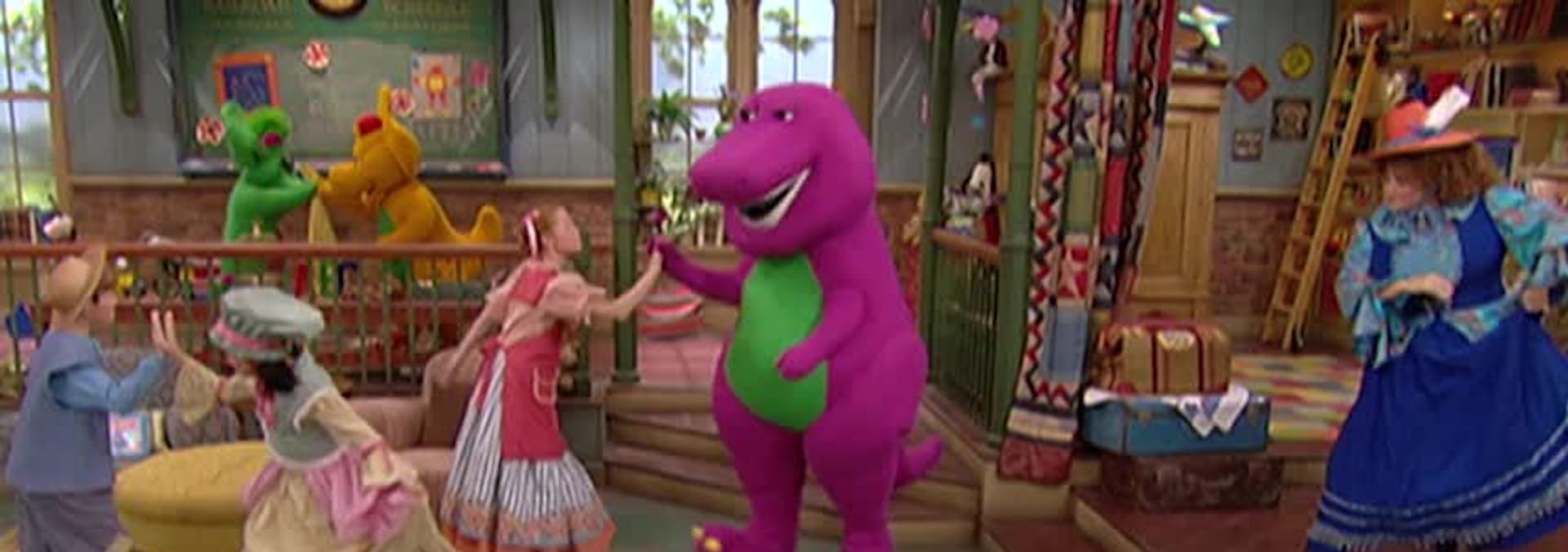 Watch Barney y sus amigos (Doblado) S14:E18 - Mamá Gansa / Leer es ...