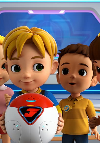 Watch Super Wings S07:E14 - World Aircraft Tour Day / Paper Rangers Are ...