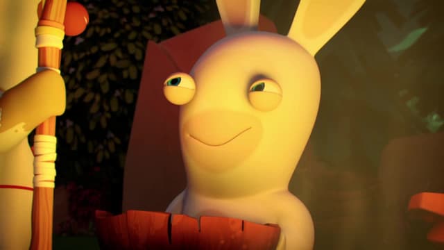 Watch Rabbids Invasion (Doblado) S03:E06 - La Tribu De Rabbids/El Amigo ...