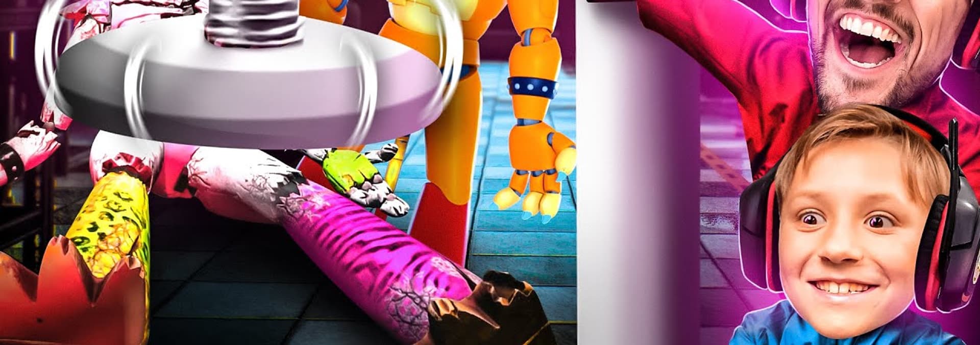 Watch FGTeeV S15:E01 - We Crushed Chica & Now She Haunts Us - Free TV ...