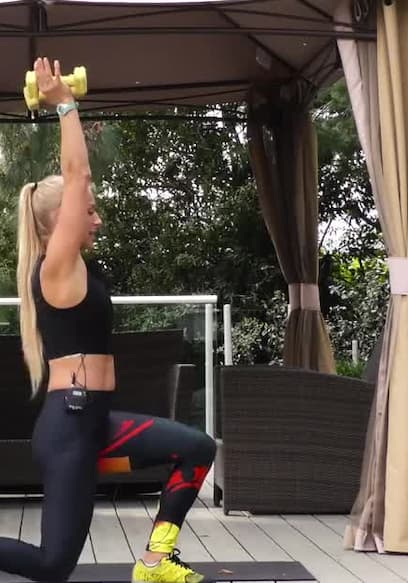 Watch 24 Dumbbell Workouts Under 24 Min S01:E20 - 15 Min HIIT With Weights - Free TV Shows | Tubi