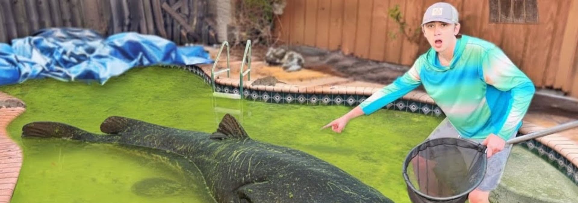 Watch Bass Fishing Productions S03:E22 - I Found a Abandoned Pool ...