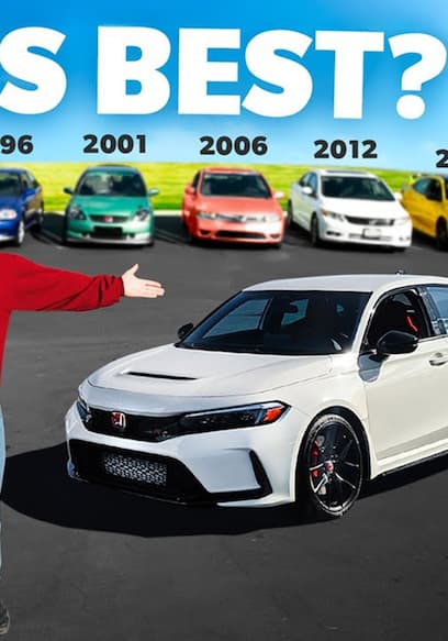 Watch I Drove Every S01:E01 - I Drove EVERY Honda Civic - Free TV Shows ...