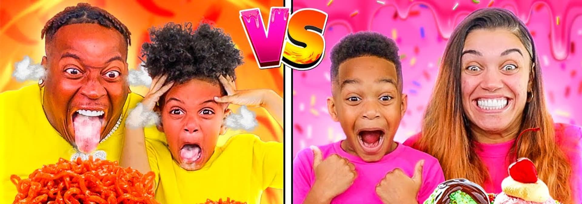 Watch The Prince Family S04:E11 - Sweet vs Spicy Food - Free TV Shows ...
