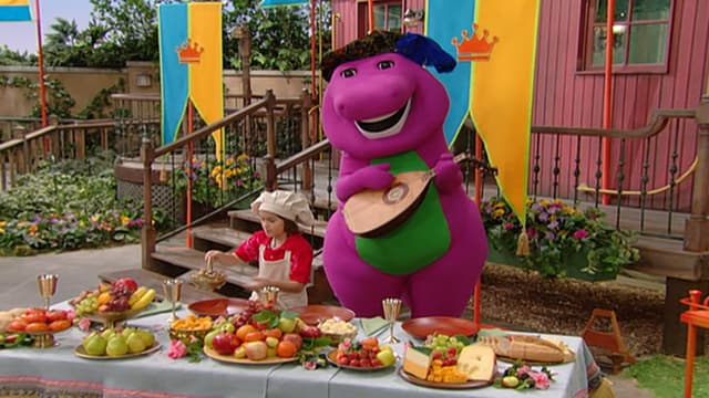 Watch Barney & Friends S12:E1203 - The Sword in the Sandbox: A ...