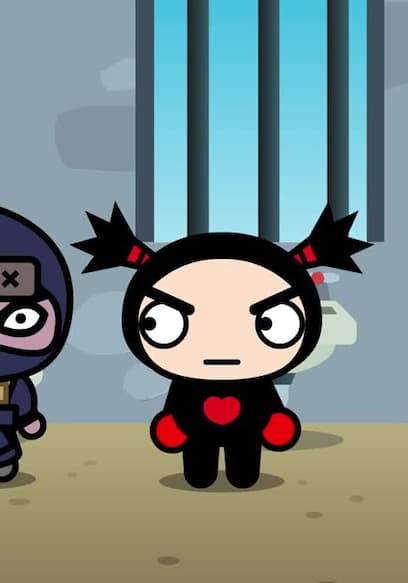 Watch Pucca S01:E09 - Invisible Trouble, High Voltage Ninjas, Ninjail ...