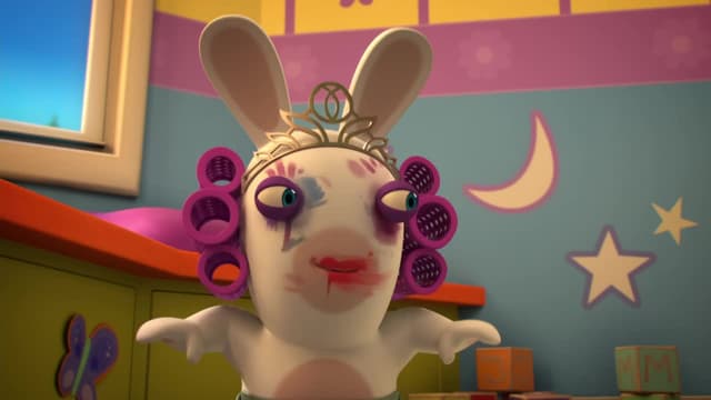 Watch Rabbids Invasion (Doblado) S02:E14 - Un Rabbid muñeca/Un Rabbid ...